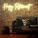 Happy Retirement Neon Sign, Happy Retirement Sign, Retirement Event ...