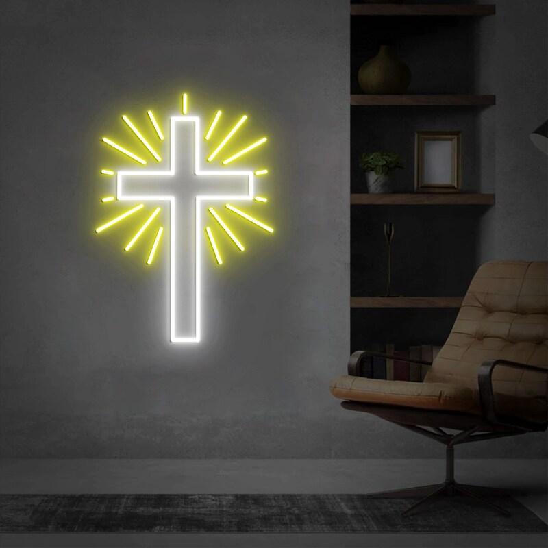 Lighted Cross - Etsy