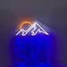 Apres Ski Neon Sign, Apres Ski, Ski Goggles, Custom Apres Ski Sign, Ski ...