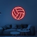 Volleyball Neon Sign, Volleyball Room Decor, Volleyball Gifts for Kids ...