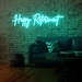 Happy Retirement Neon Sign, Happy Retirement Sign, Retirement Event ...