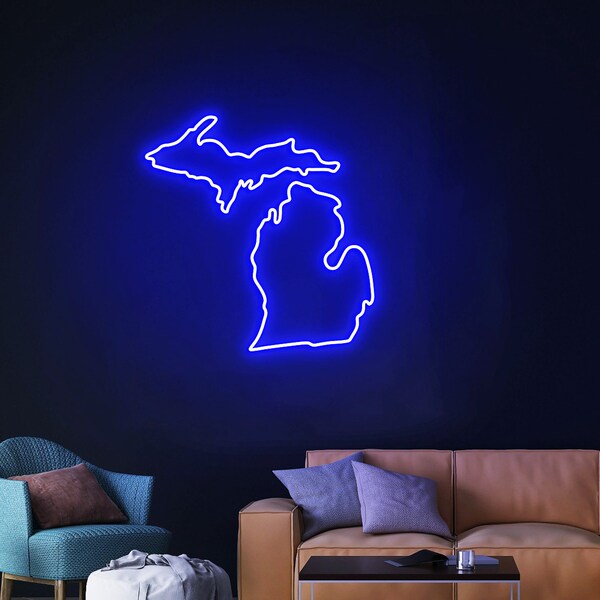Michigan Decor - Etsy