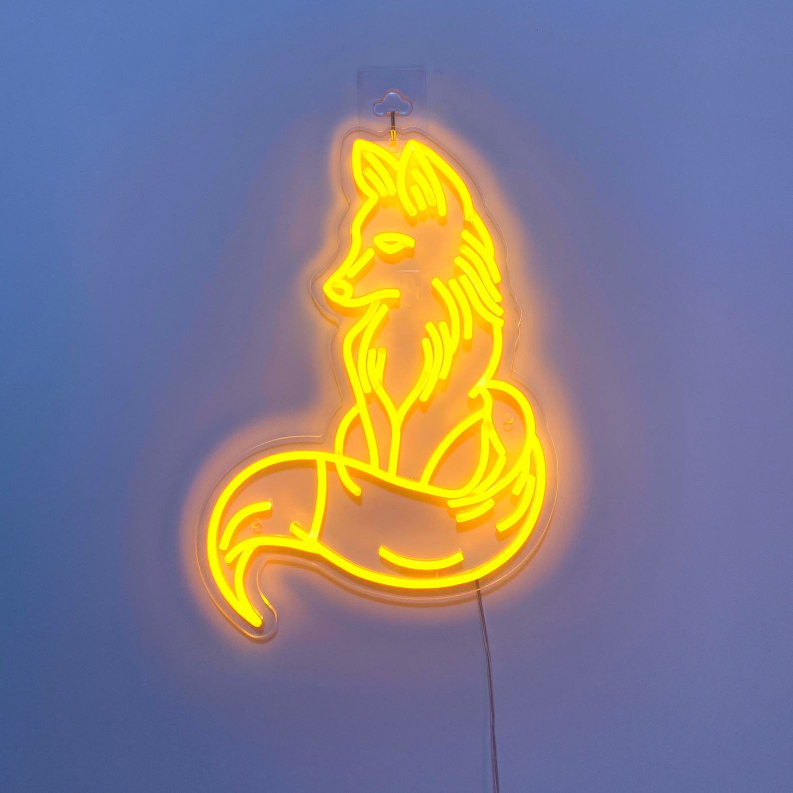 Fox Neon Light Fox Led Sign Fox Room Decor Personalized Fox - Etsy