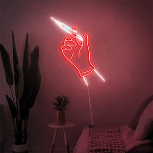 Injection Neon Sign, Injection Treatment Room Decor, Beauty Clinic ...