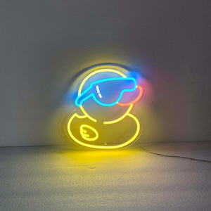 Rubber Duck Neon Light, Neon Sign Light Decor, Rubber Duck Bedroom Neon ...