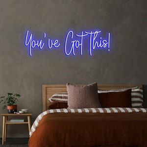 You've Got This, Custom Neon Sign for Office, Gym, Fitness Studio ...
