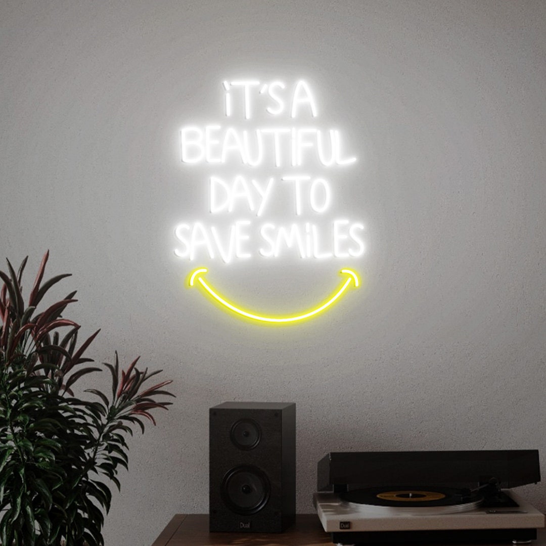 It's Beautiful Day to Save Smiles Sign, Dental Sign, Dental Clinic ...