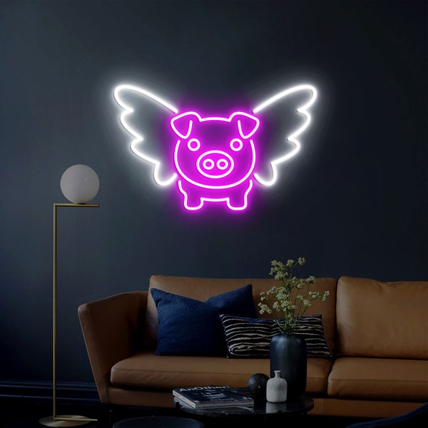 Flying Pig Wall Decor - Etsy