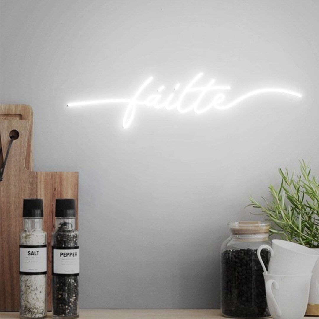 Irish Sign, Failte Welcome Sign, Ireland Home Decor, Traditional Celtic ...