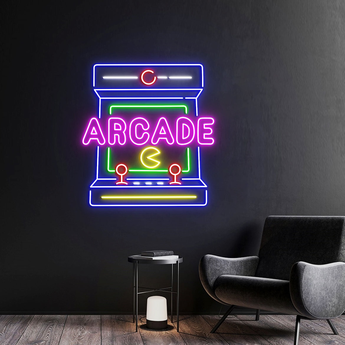 Arcade Neon Sign Arcade Led Sign Arcade Room Decor Arcade - Etsy