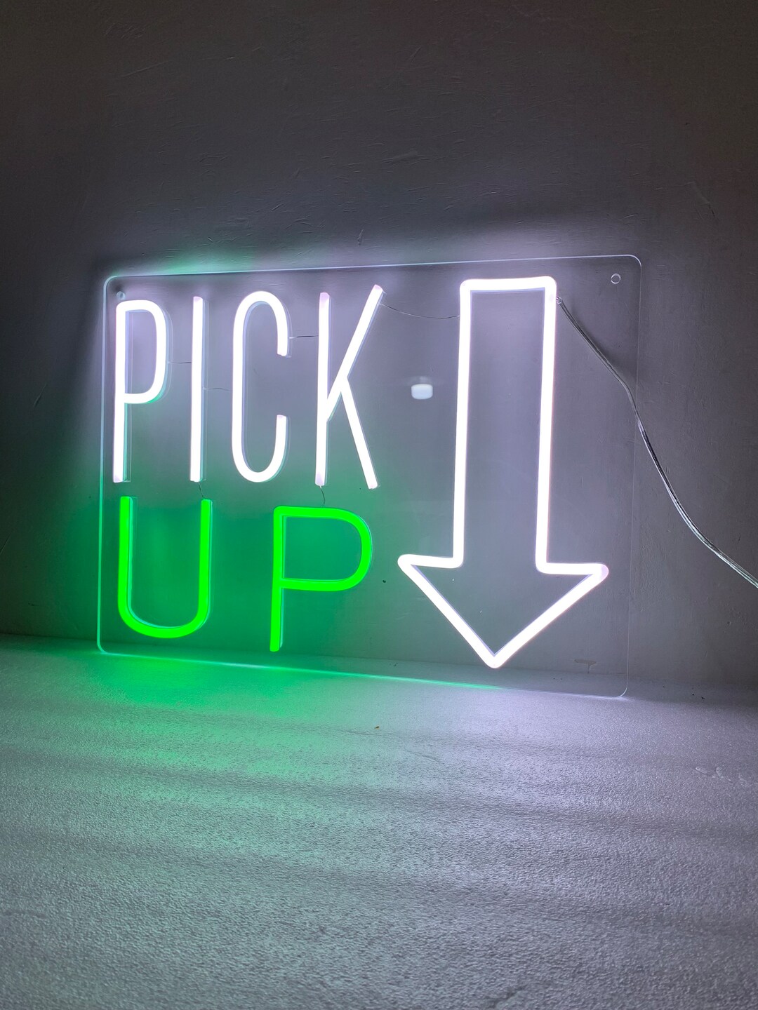 Pick up Here Sign, Pick up Here Led Neon Sign, Custom Color for ...