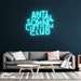 Anti Social Lifting Club, Neon Light Signs, Weight Lifting Sign ...
