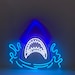 Shark Neon Light, Neon Sign Light Decor, Shark Bedroom Neon Sign, Sea ...