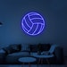 Volleyball Neon Sign, Volleyball Room Decor, Volleyball Gifts for Kids ...
