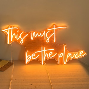 Custom RGB Neon Sign, Custom RGB Sign, Custom Neon Sign With Remote ...