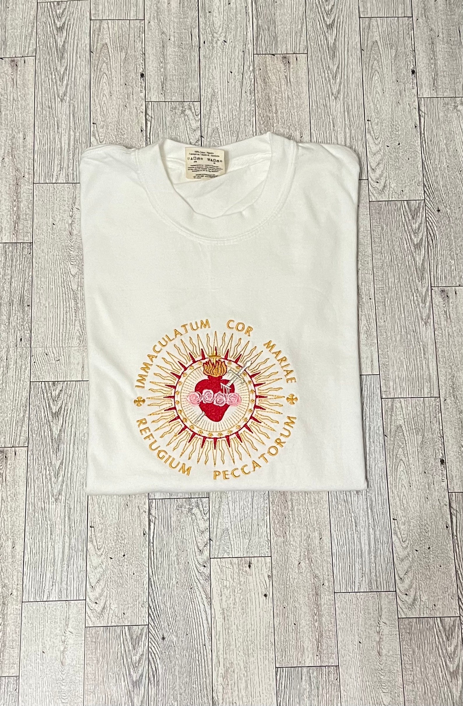 Immaculate Heart of Mary, Mary of God, Catholic Shirt, Virgin Mary,ave ...