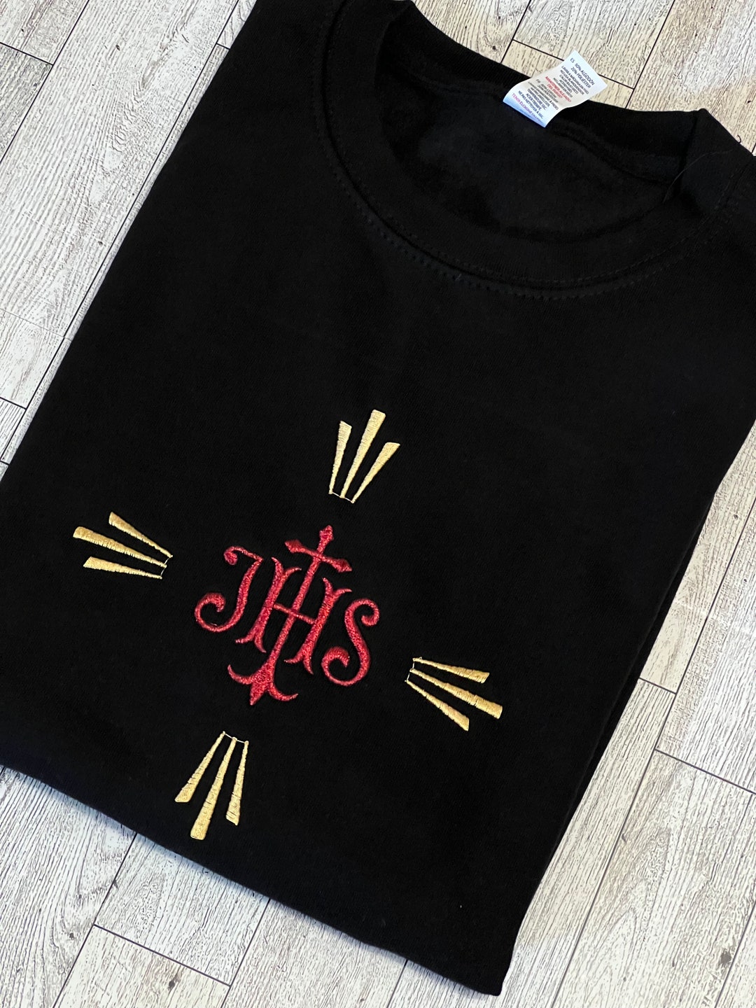 IHS/ JHS Embroidery Sweatshirt, Jesus is King, IHS Cross Sweatshirt ...