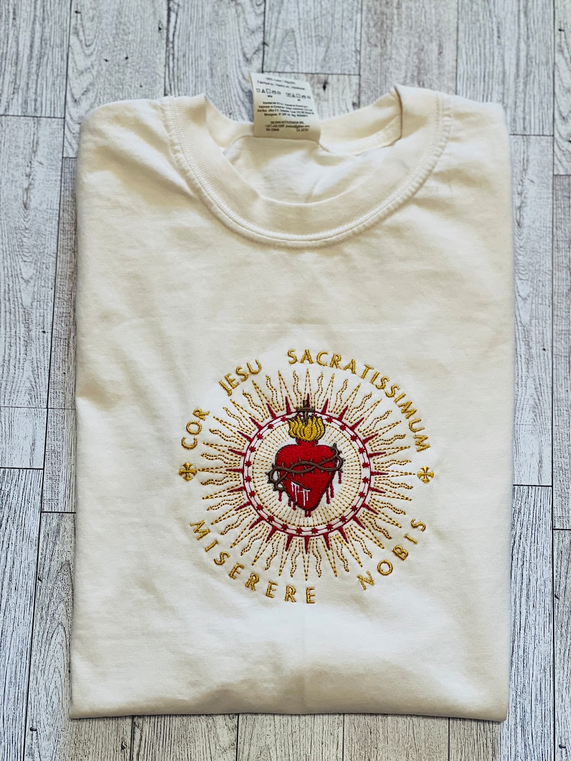 Immaculate Heart of Mary T-shirt, Mary of God,catholic Shirt,virgin ...