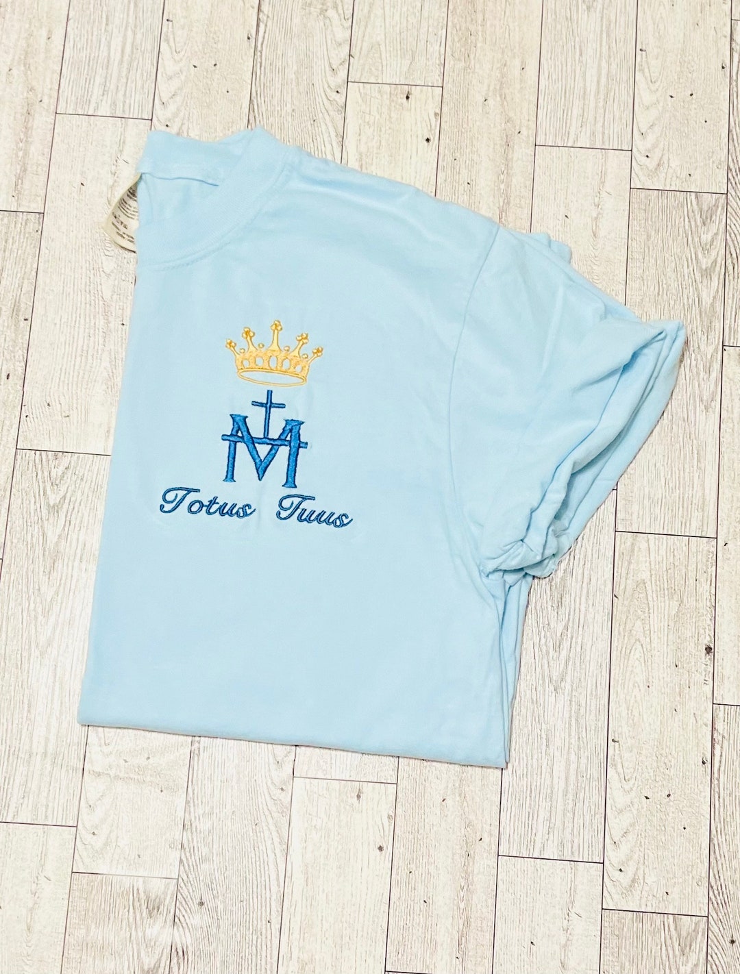 Symbol Mary Shirt, Virgin Mary Totus Tuus, Totus Tuus Shirt - Etsy