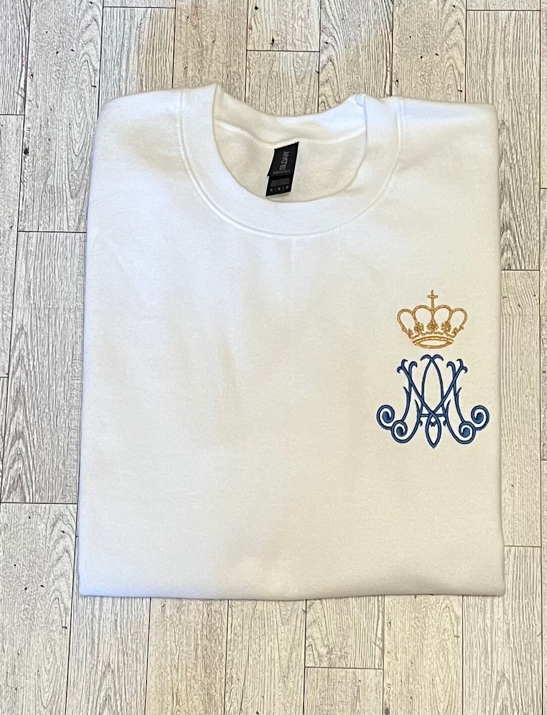 Mary of God, Virgin Mary Sweatshirt, Ave Maria Catholic Sweatshirt ...