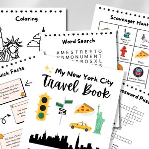 My New York City Travel Book | Travel Activities for Kids | Adventure ...