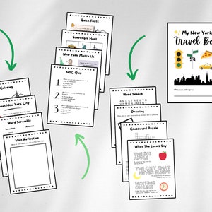 My New York City Travel Book | Travel Activities for Kids | Adventure ...