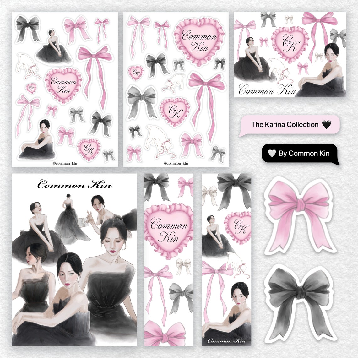 Karina Sticker Sheets - Etsy