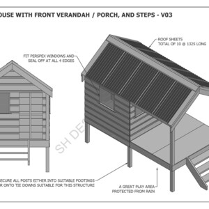 Cubby House - Playhouse - "build One With Your Children" - Building ...