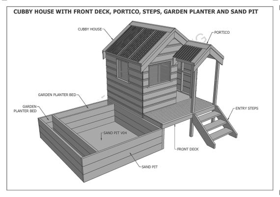 Cubby Houses Fort Plans The Stylish New Cubby Houses | Home Beautiful