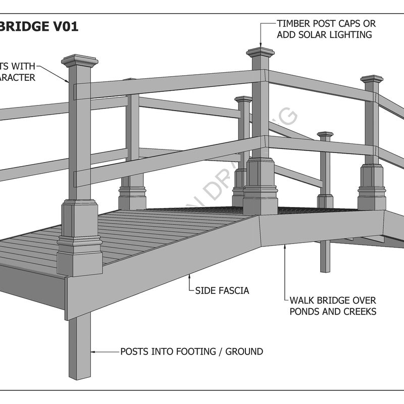 Bridge Plans - Etsy