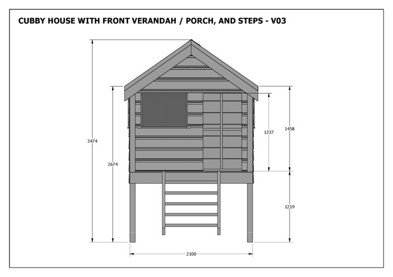 Cubby House - Playhouse - "build One With Your Children" - Building ...