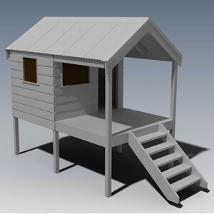 Cubby House - Playhouse - "build One With Your Children" - Building ...
