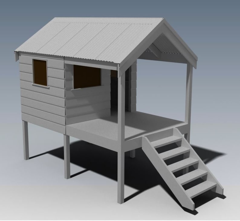 Cubby House - Playhouse - "build One With Your Children" - Building ...
