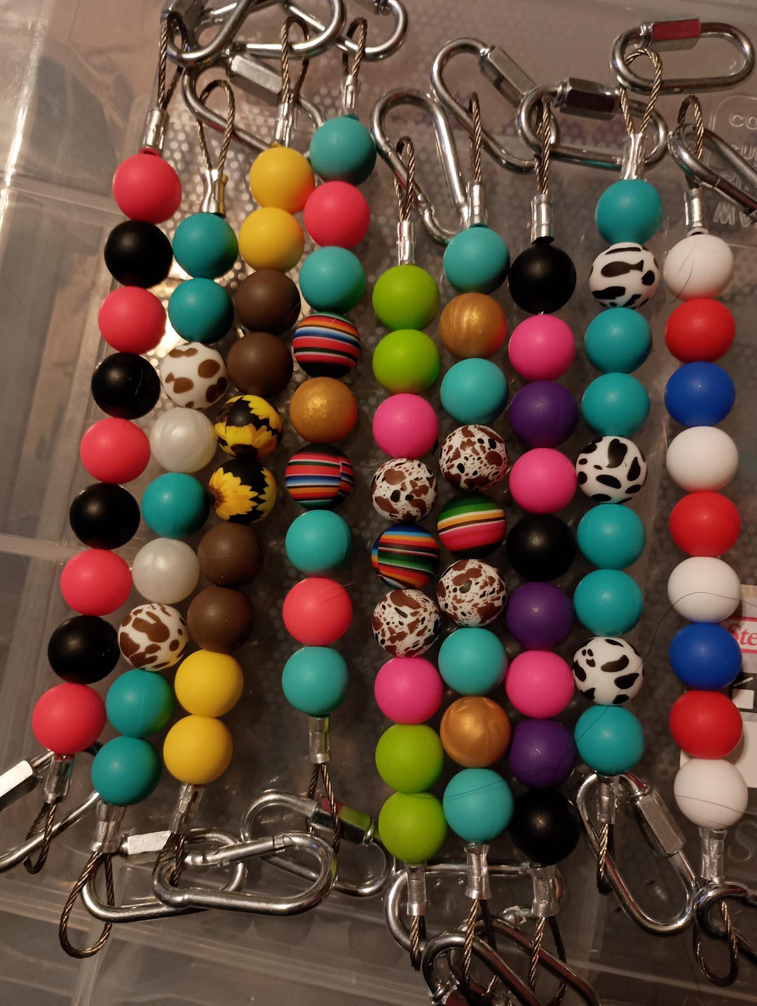 Silicone Beaded Curb Strap/nose Band - Etsy