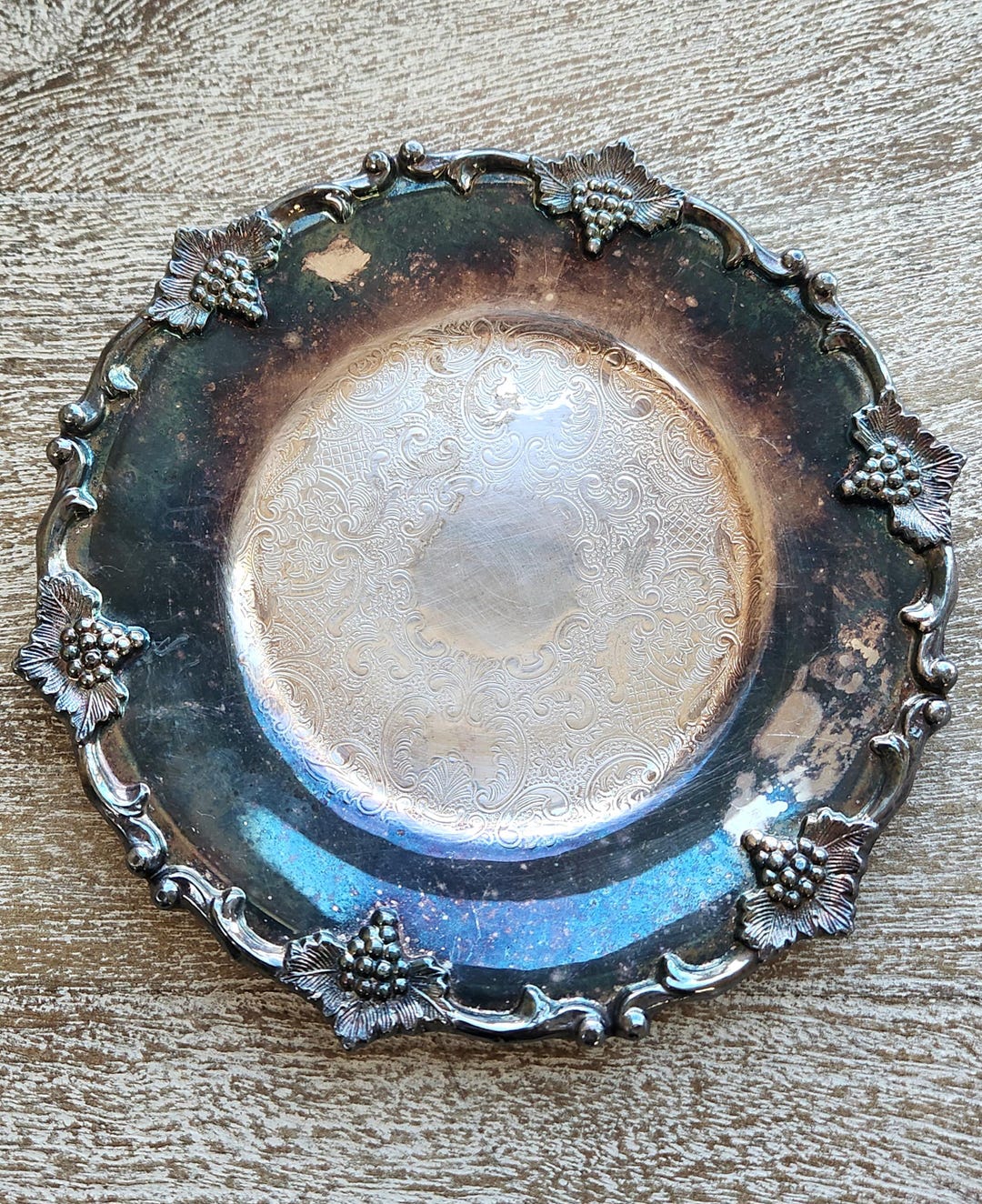 Vintage Silverplated Plate Coronet EP Copper 700 - Etsy