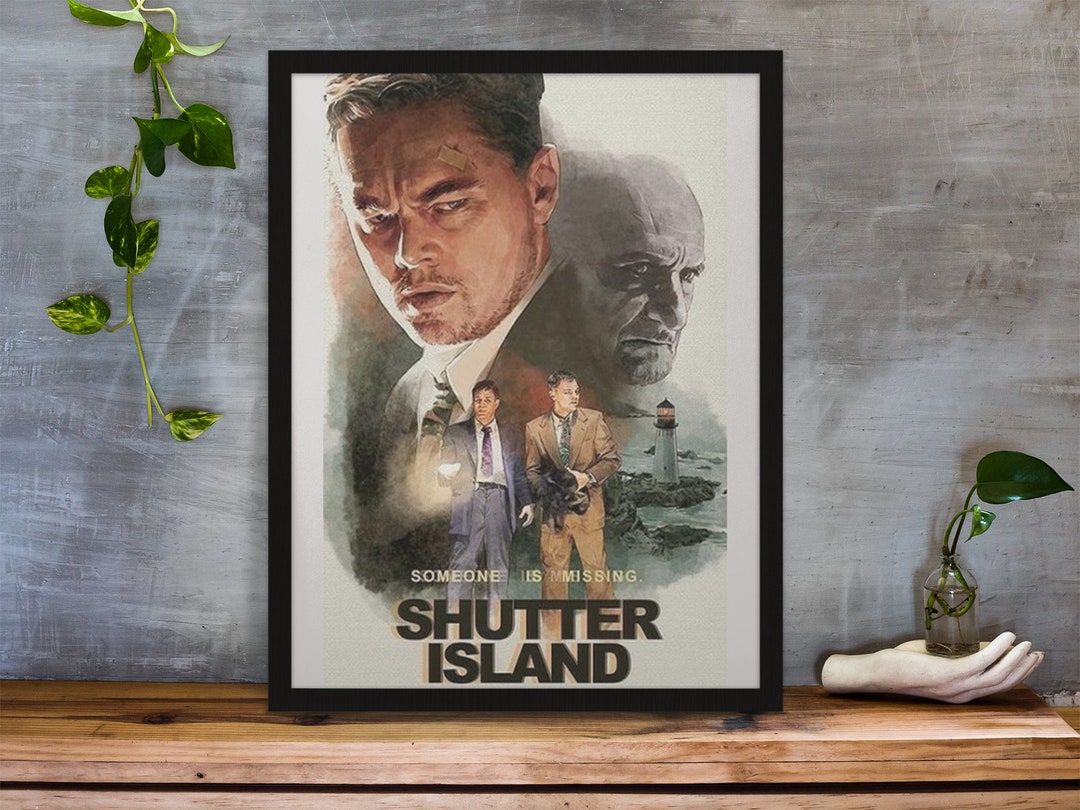 Shutter Island Poster,vintage Movie Poster,vintage Retro Art Print Custom Poster,decor,music ...