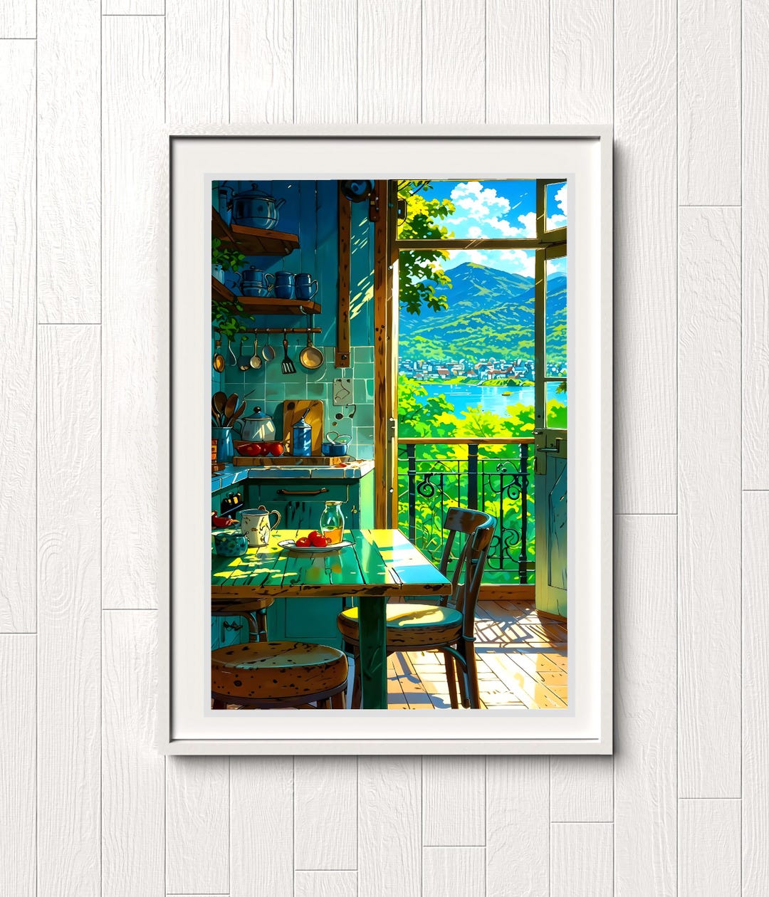 High Quality Nature, Studio Ghibli Poste, Beautiful Window Scene ...