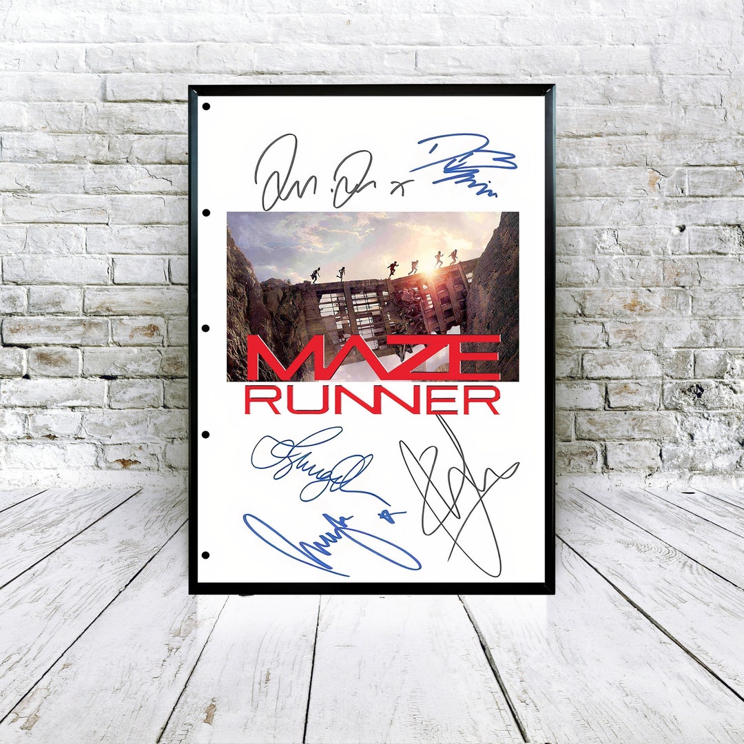 The Maze Runner Movie Poster, Wall Art Print, Home Decor , Vintage ...