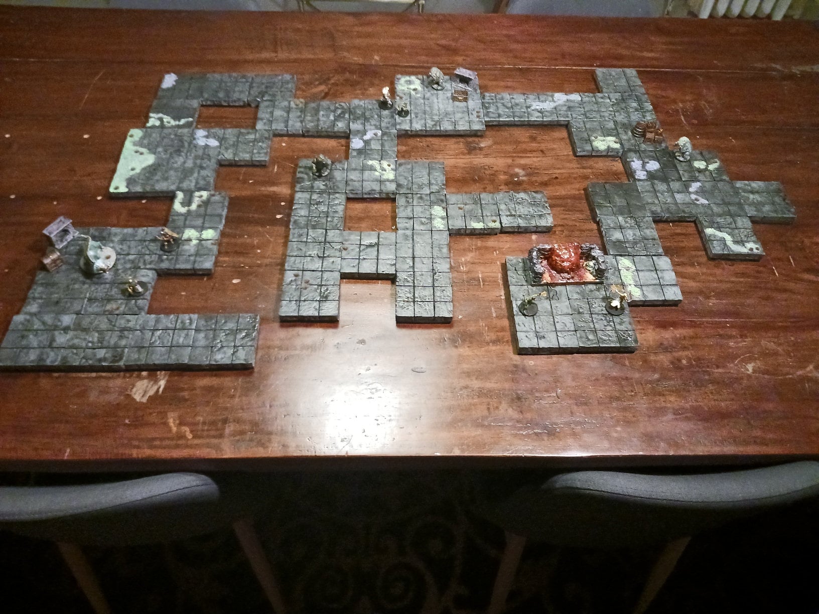 Dungeon Tile Starter Set Dungeons and Dragons Modular Tiles Fully ...