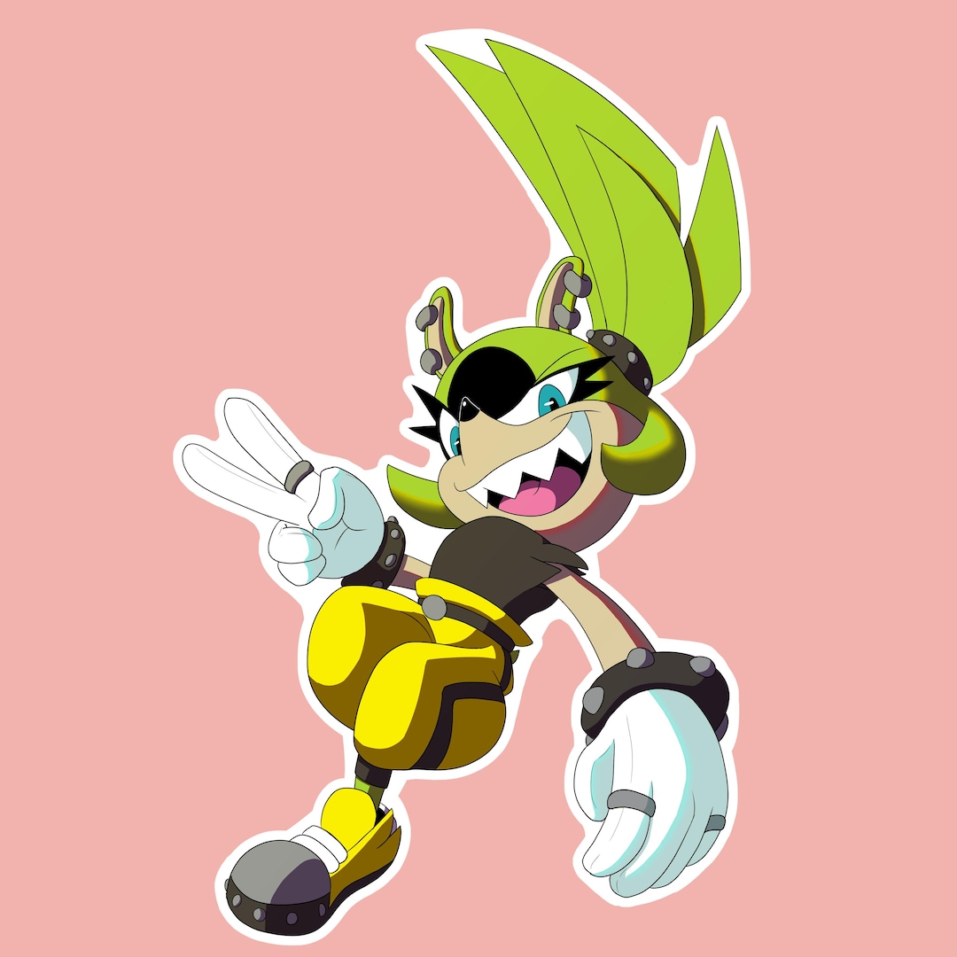 Surge the Tenrec | Sonic the Hedgehog Sticker - Etsy