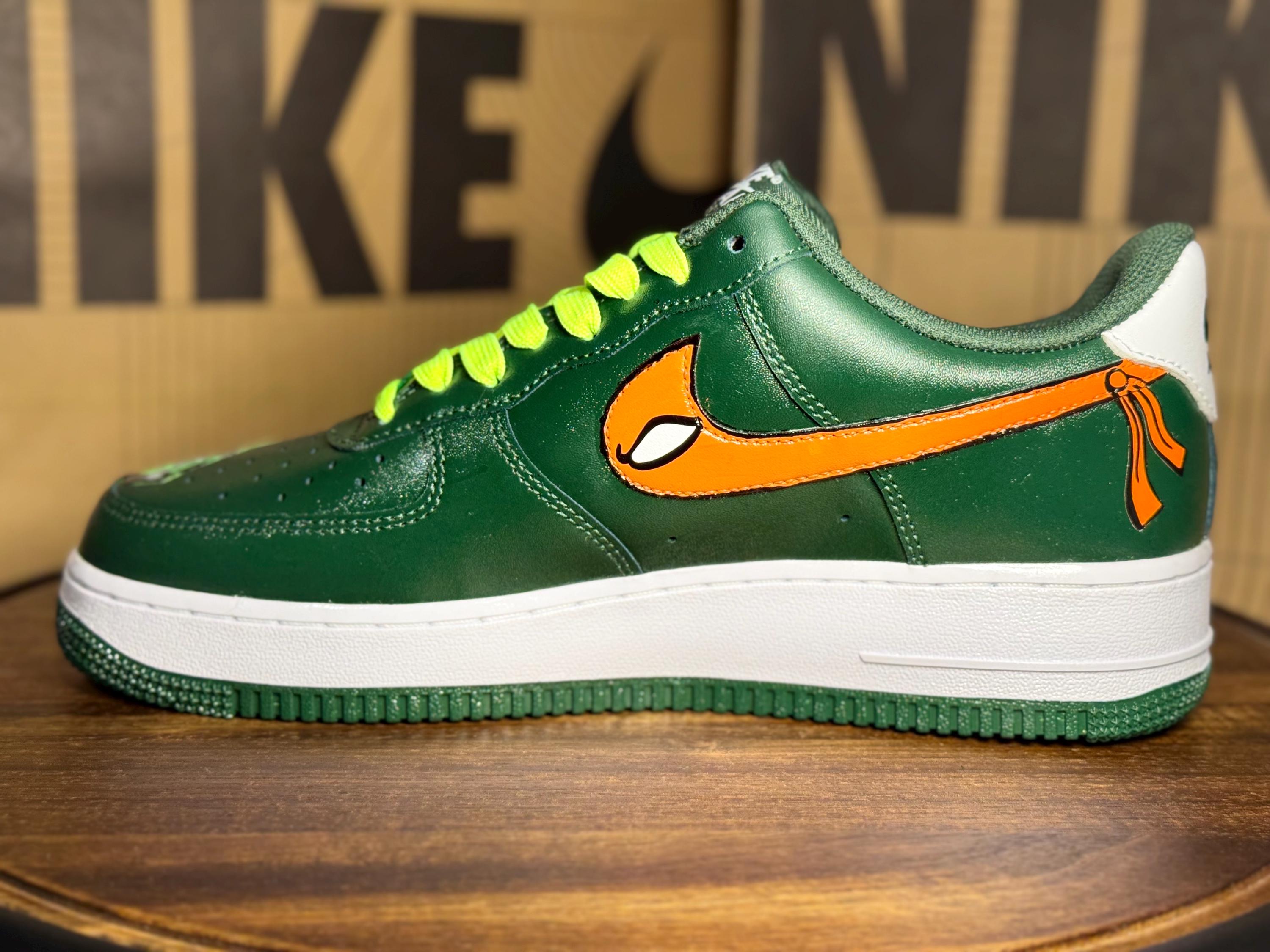 Teenage Mutant Ninja Turtle Nike Air Force 1s - Etsy