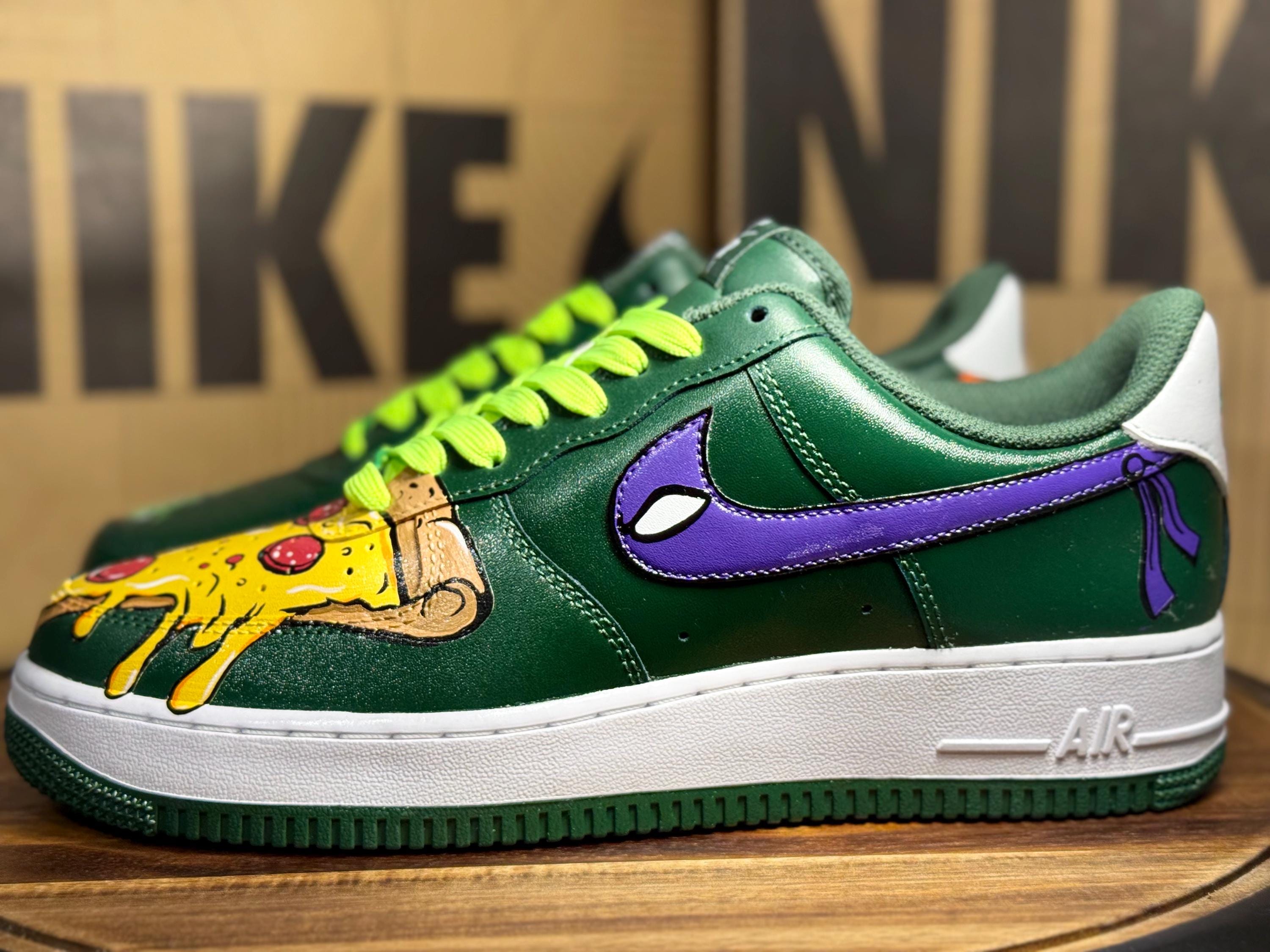 Teenage Mutant Ninja Turtle Nike Air Force 1s - Etsy