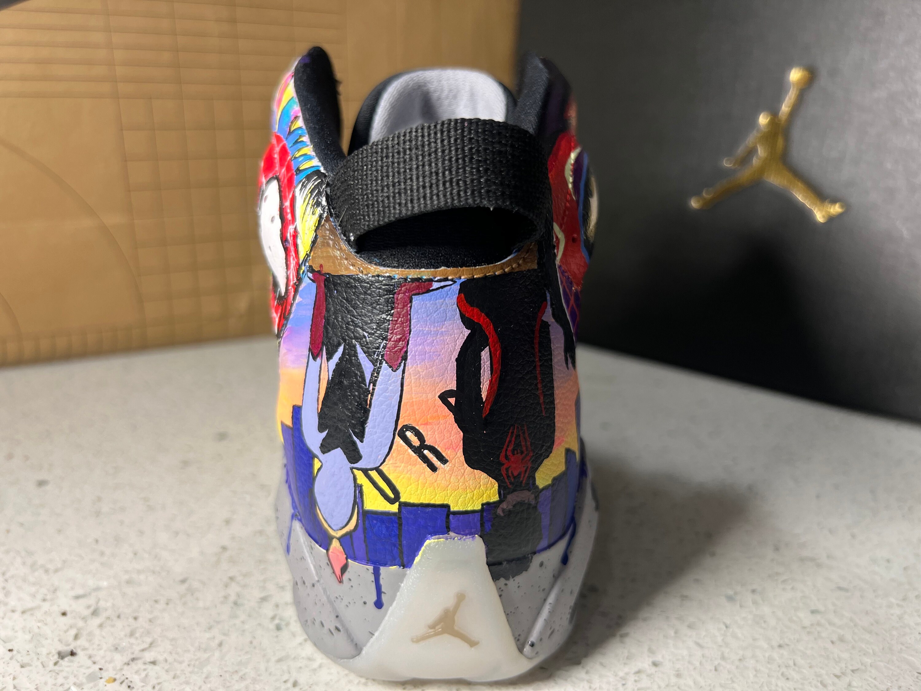 Custom Spider-man Nike - Etsy