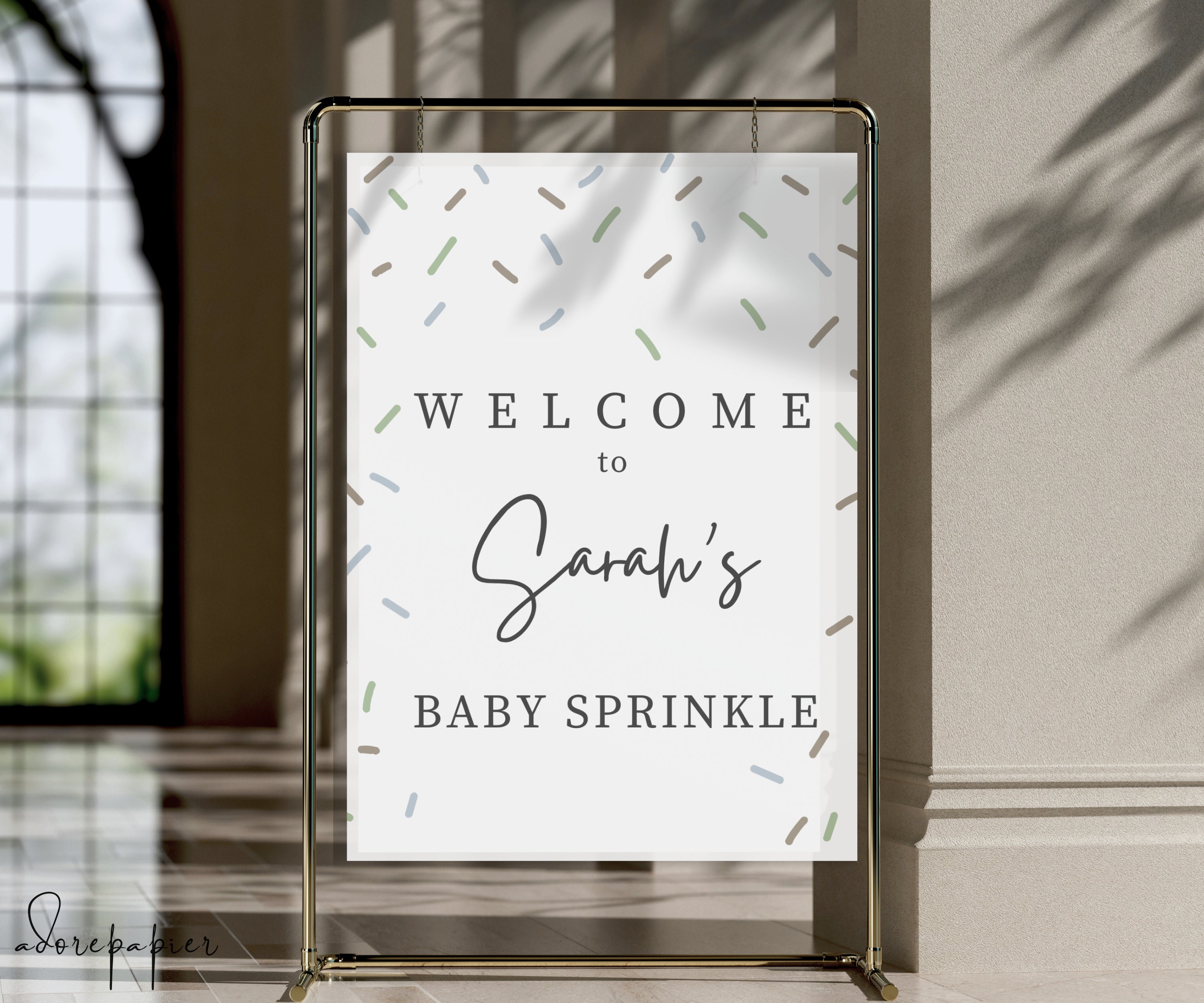 Editable Baby Sprinkle Template Bundle, Baby Sprinkle Invitation, Boy ...