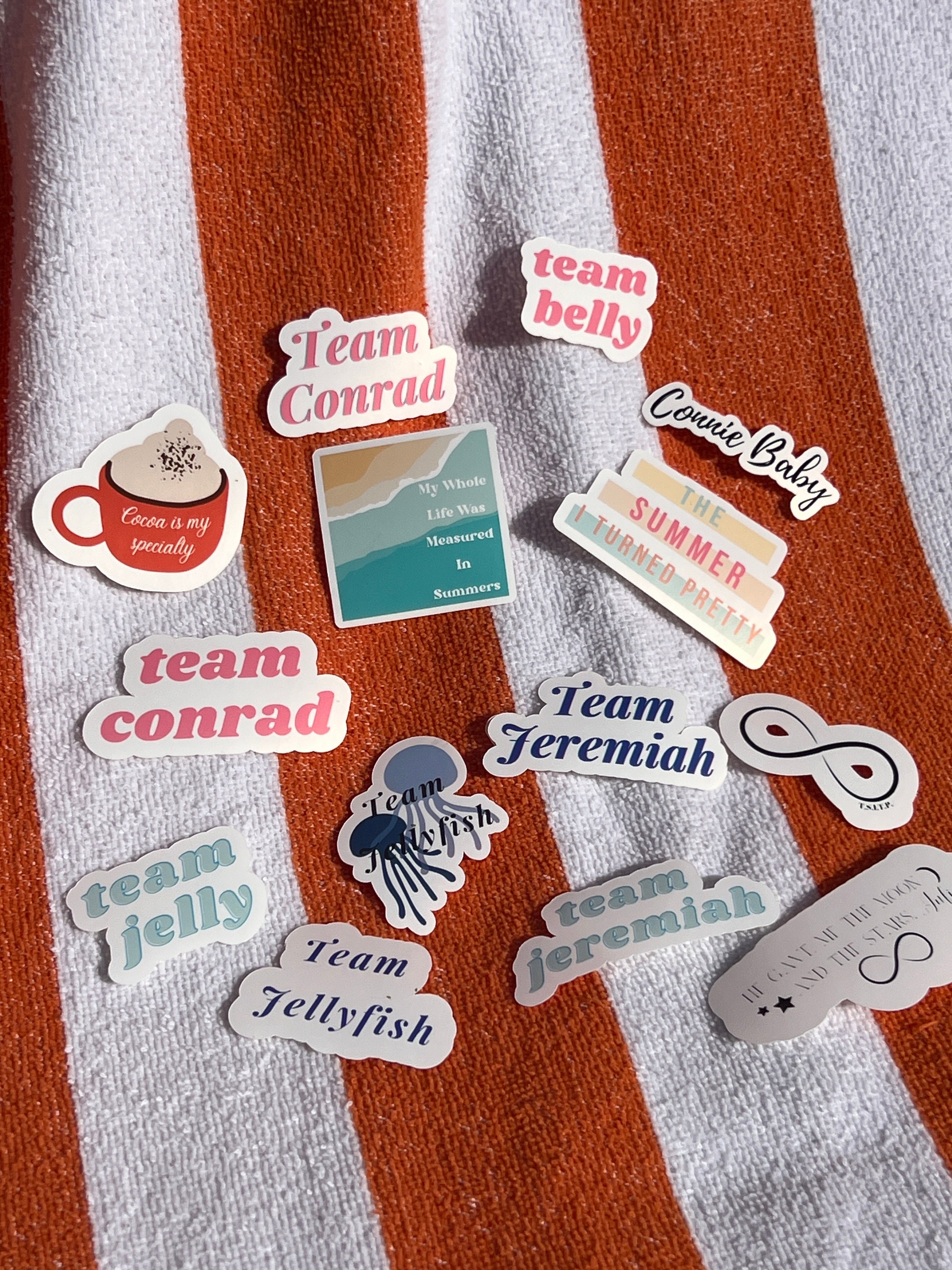 The Summer I Turned Pretty Stickers TSITP - Etsy