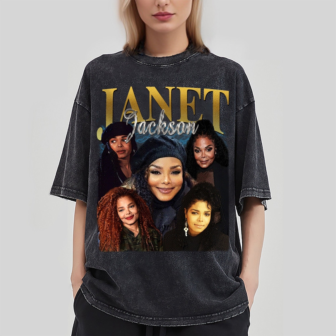 Vintage Janet Jackson Shirt janet Jackson Tshirt,janet Jackson T-shirt ...