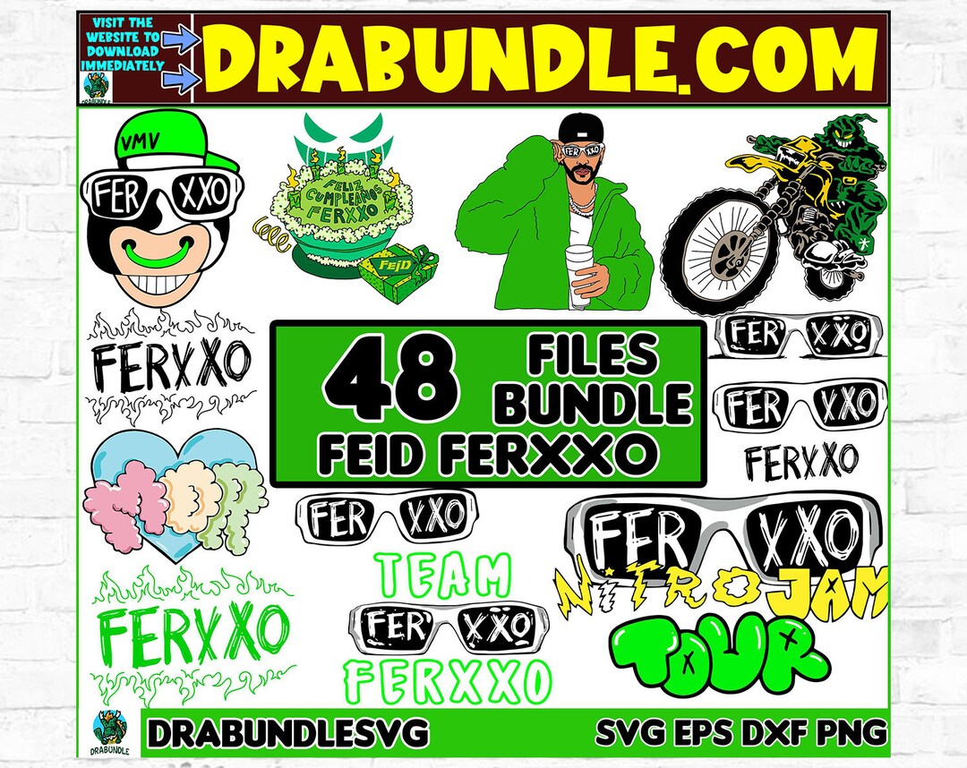 Ferxxo Vector Svg Ferxxo Svg Design Feid Nitro Jam Tour - Etsy