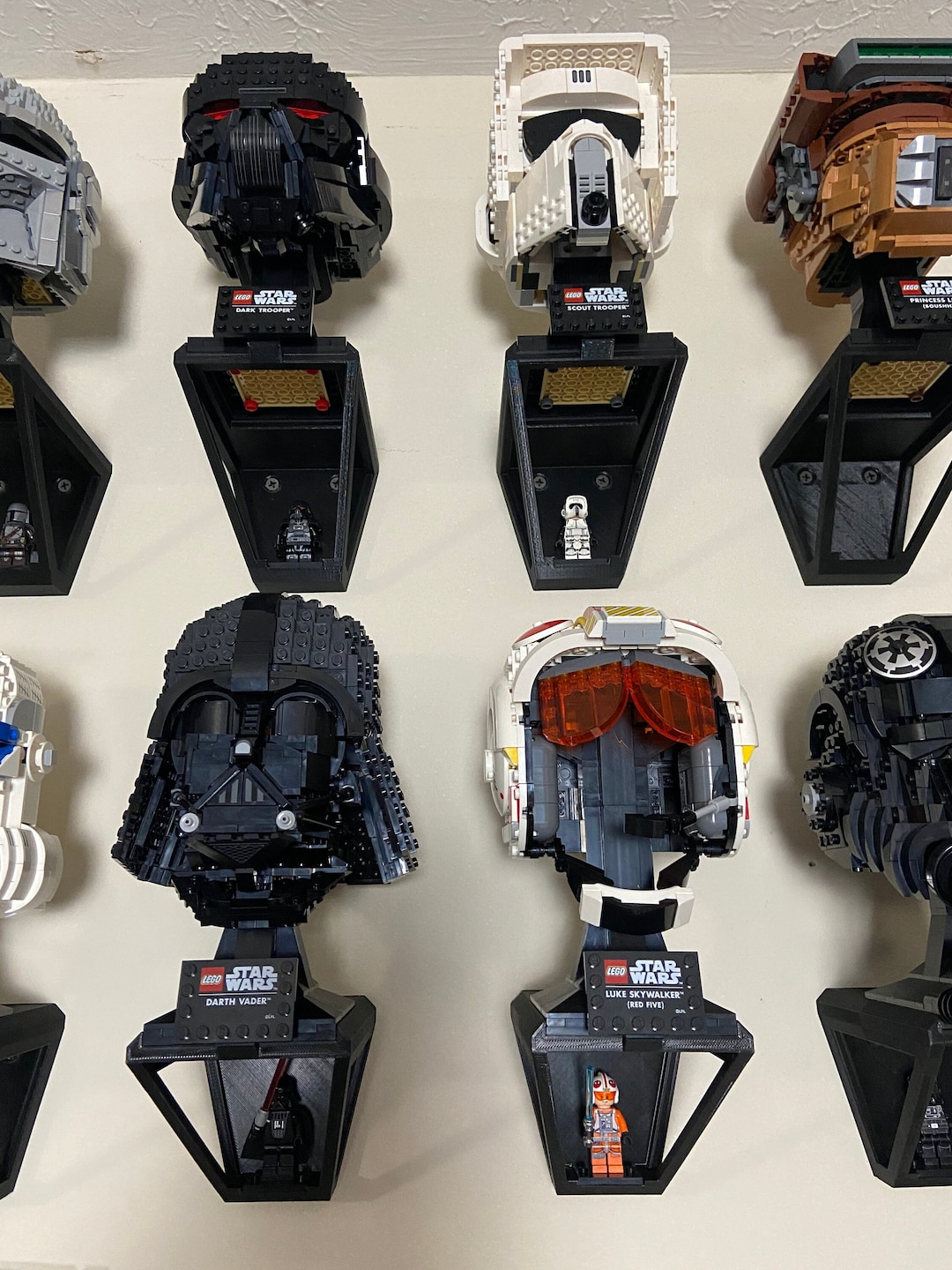 LEGO Helmet Wall Mount Display - Etsy