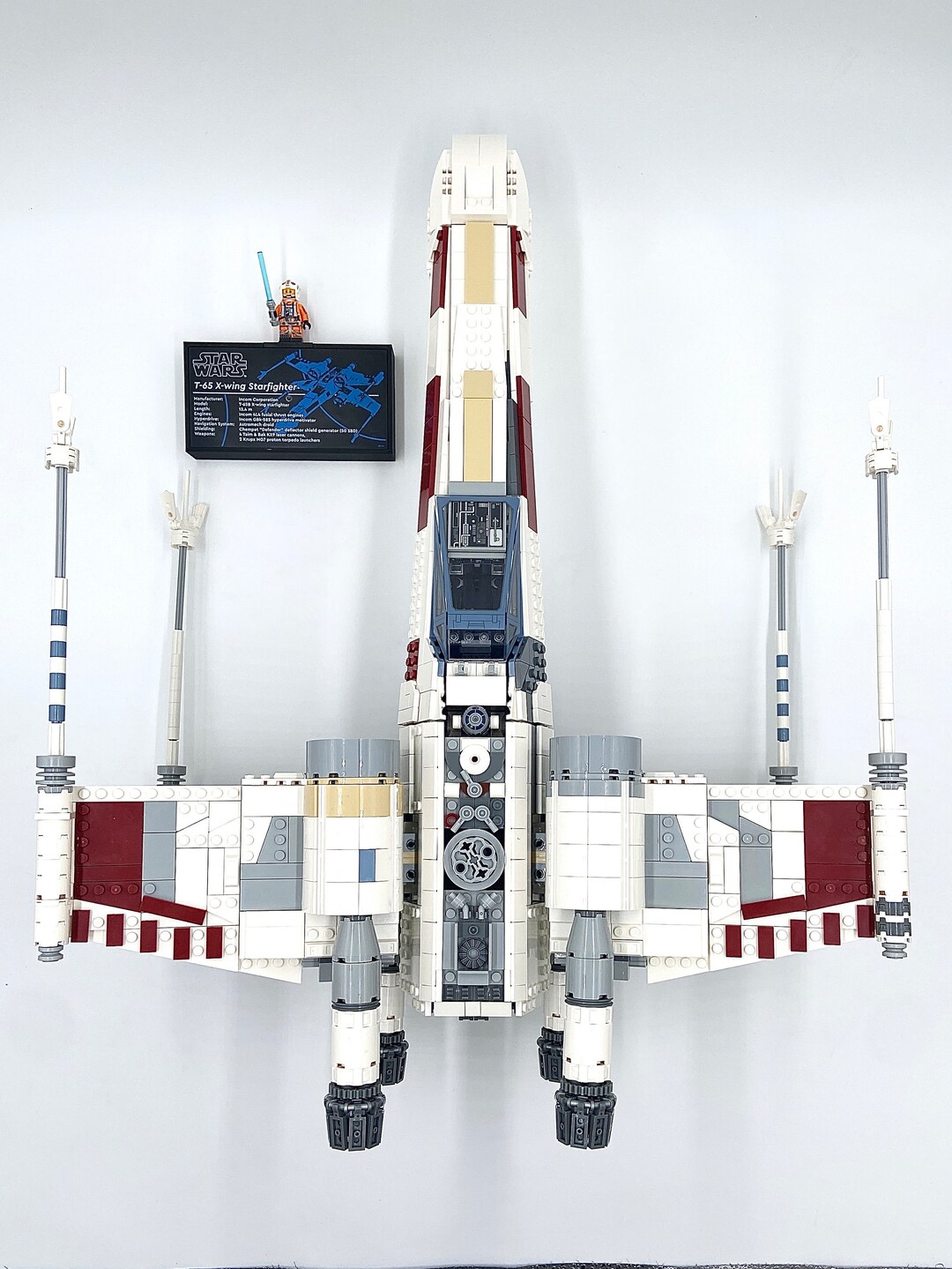 UCS X Wing Wall Mount - Etsy