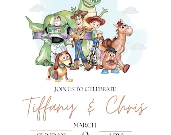 It’s a Boy-story Baby Shower Invitation Template | Toy Story-themed - Etsy